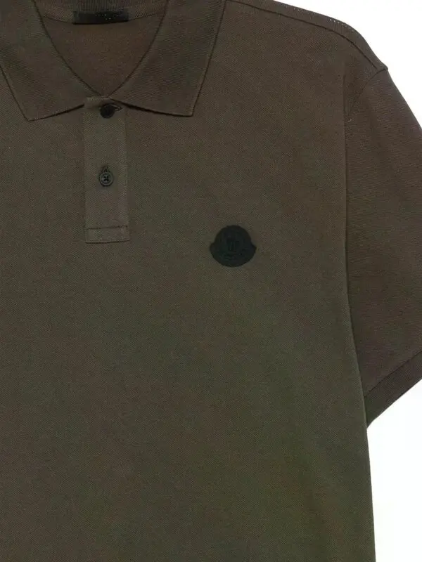 Moncler Logo-patch Polo Shirt