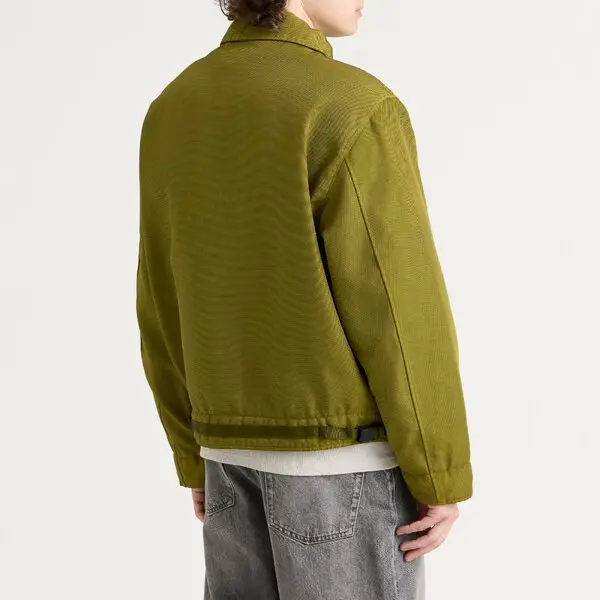 Stone Island Dense Oxford Nylon-tc Bomber Jacket