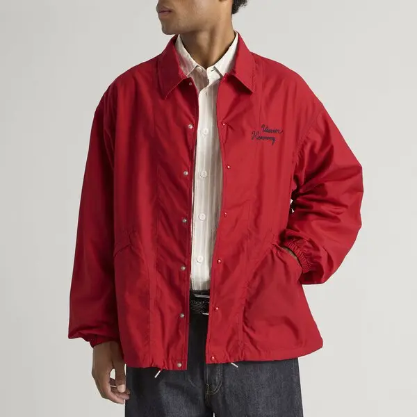 Visvim Windfall Coach Jacket - Red