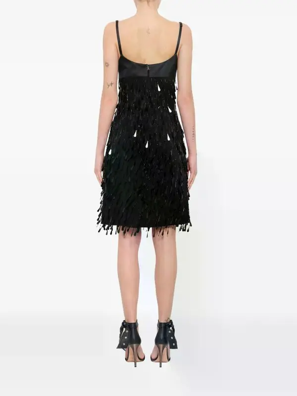 Marc Jacobs Sequin-embellished Wool Mini Dress