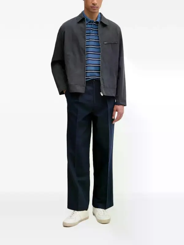 BENETTON Pleated Straight-leg Trousers