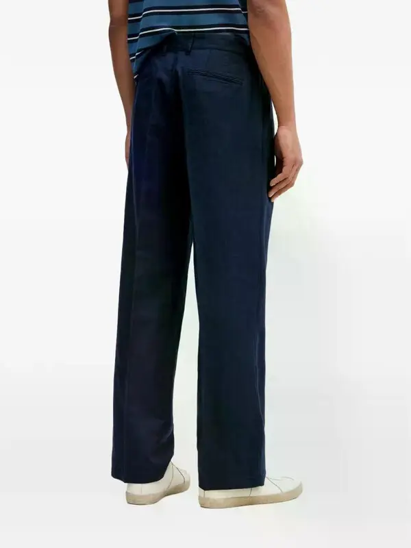 BENETTON Pleated Straight-leg Trousers