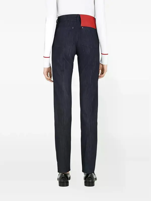 FERRAGAMO Contrast-stitch Trousers