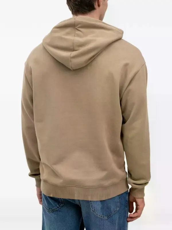 Hugo Rose-embroidered Hoodie
