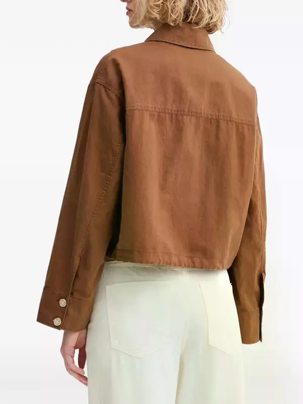 Marc O'polo Cropped Button-down Jacket