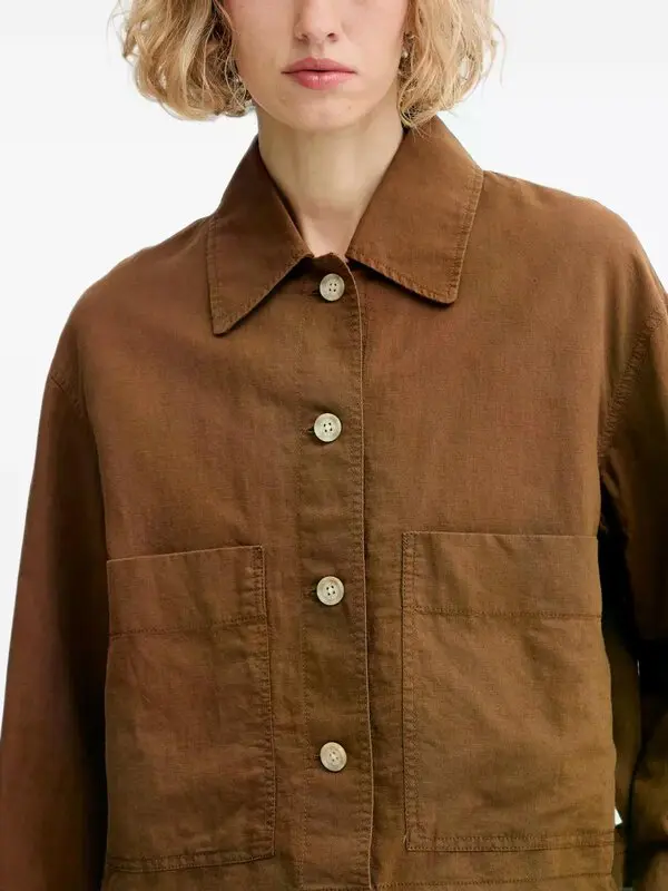 Marc O'polo Cropped Button-down Jacket