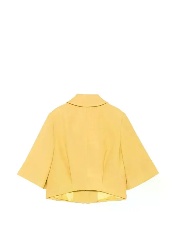 Liviana Conti Zip-up Flared-sleeve Jacket