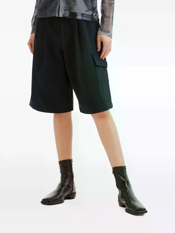 Y’s Pleated Cargo Shorts