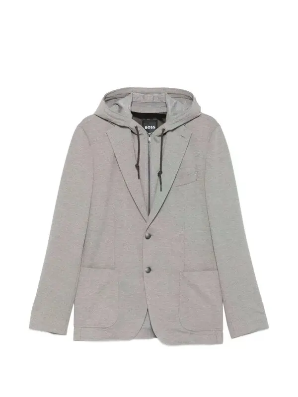 BOSS C-hanry Hooded Single-breasted Jacket