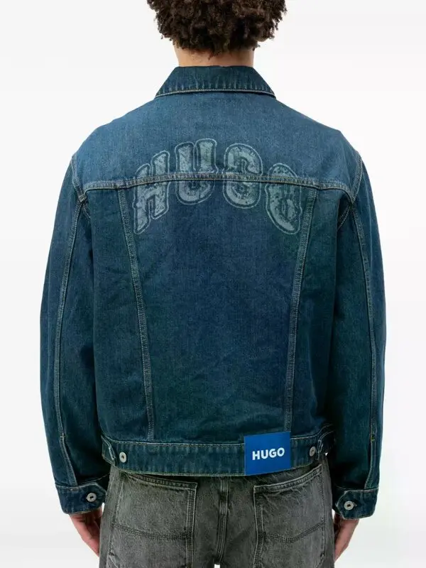 Hugo Logo-print Denim Jacket