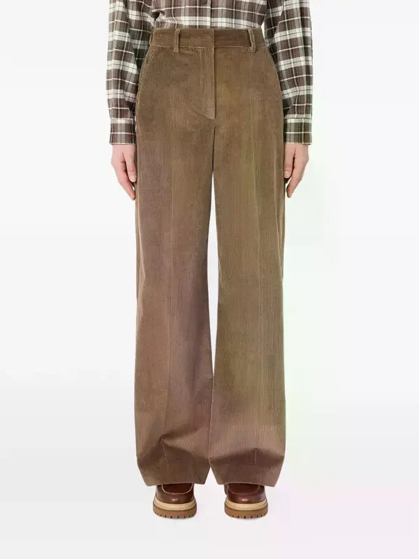 Max Mara Tania Corduroy Wide-leg Trousers