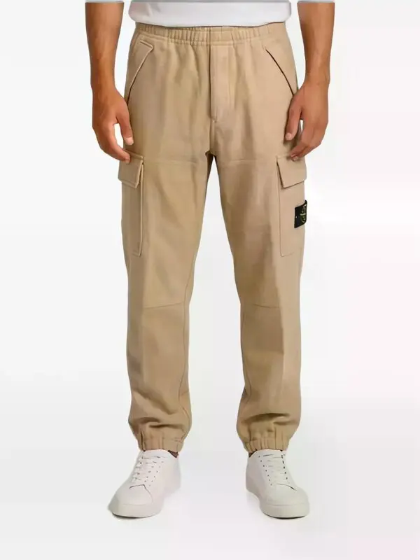 Stone Island Logo-patch Cargo Pants