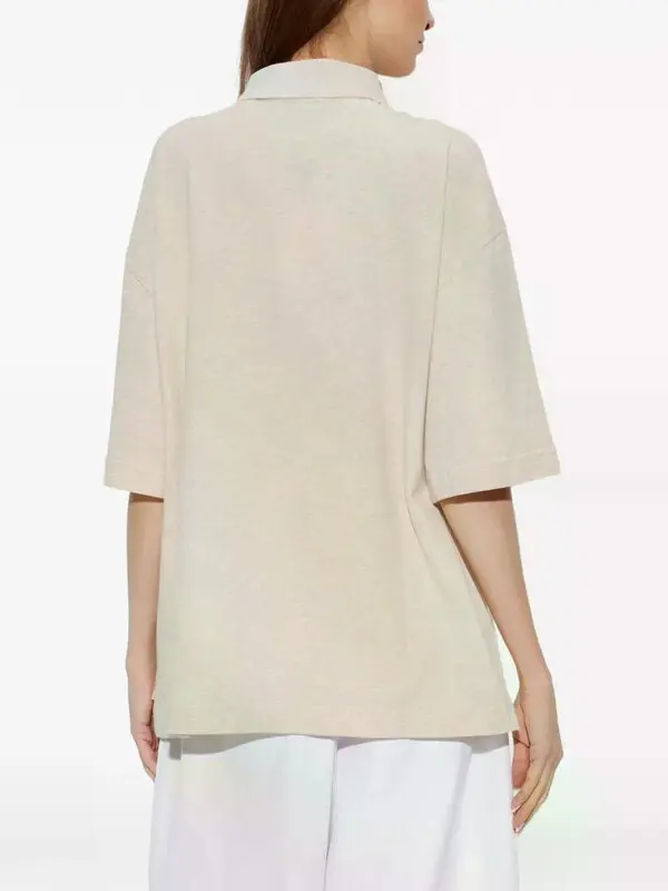 Jacquemus Ruban Logo-patch Polo Shirt