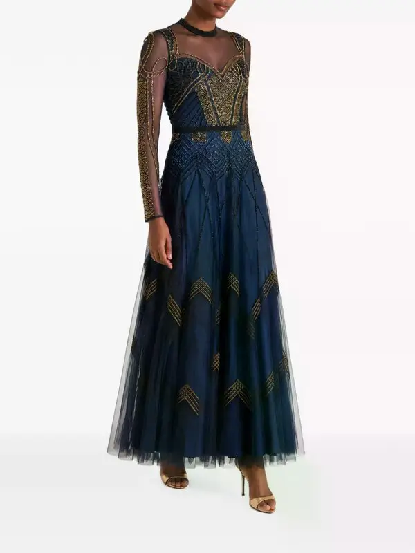 TEMPERLEY LONDON Persephone Bead-embellished Gown