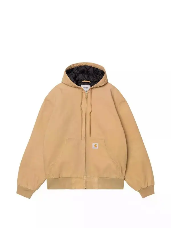Carhartt Work In Progress Logo-patch Hooded Jacket