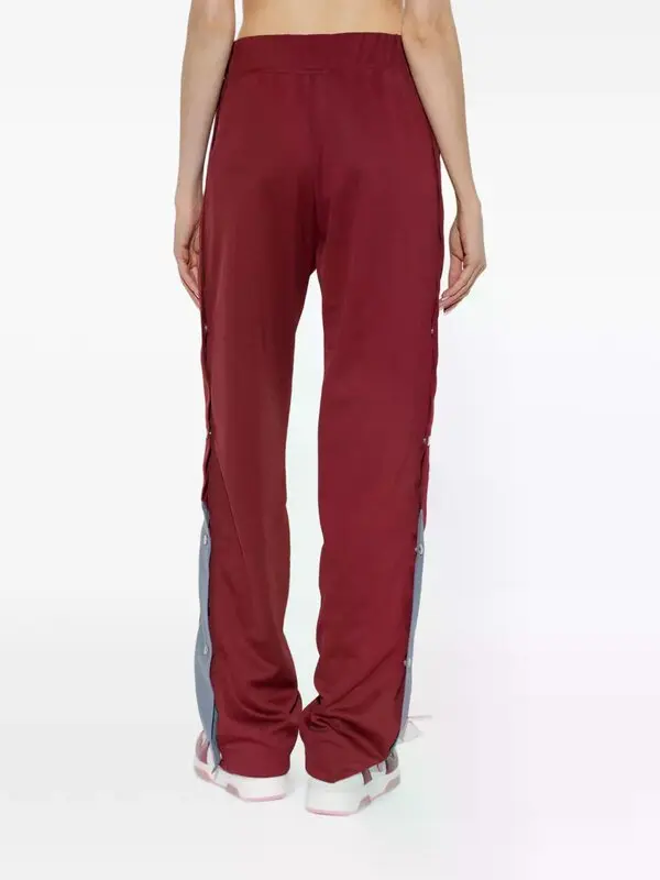 Off-White Logo-embroidered Press-stud Track Pants