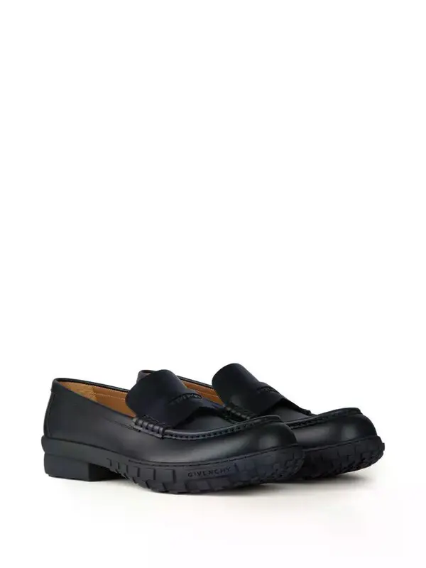 Givenchy Echo Loafers In Leather