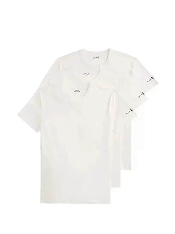 Polo Ralph Lauren Logo-print Short-sleeves T-shirt - White