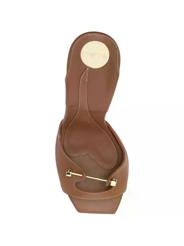 HARDOT 9 To 5 Sandals - Brown