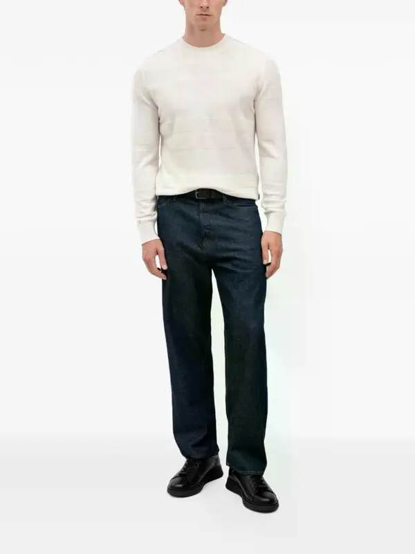 BOSS Textured-knit Sweater