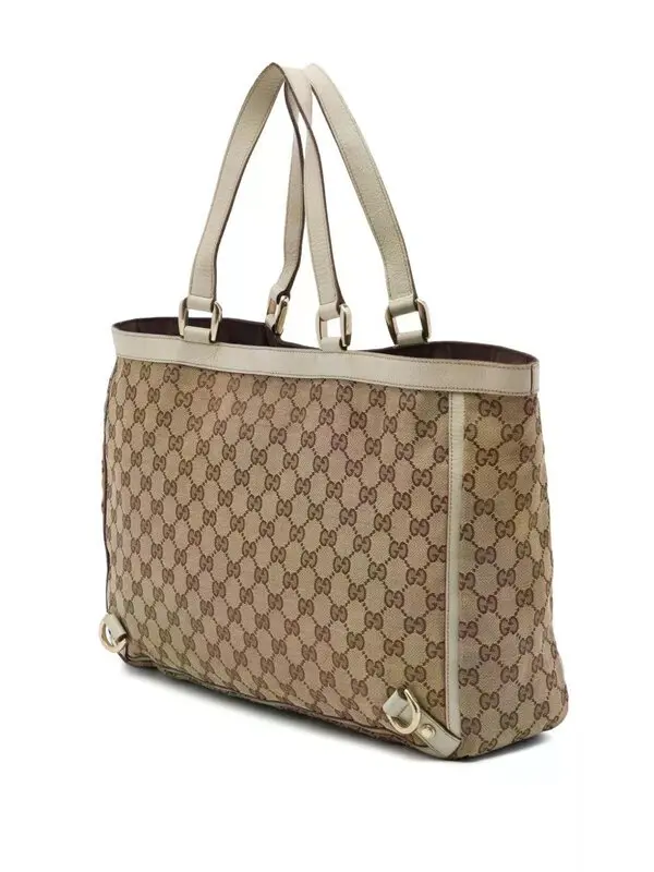 Gucci 2000-2015 Gg Canvas Abbey D Ring Tote Bag