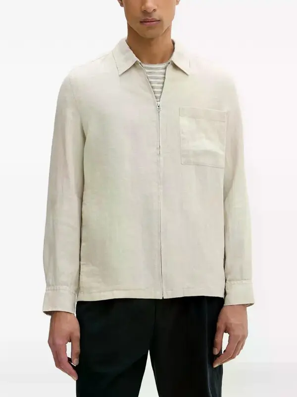 Marc O'polo Zip-up Patch-pocket Jacket