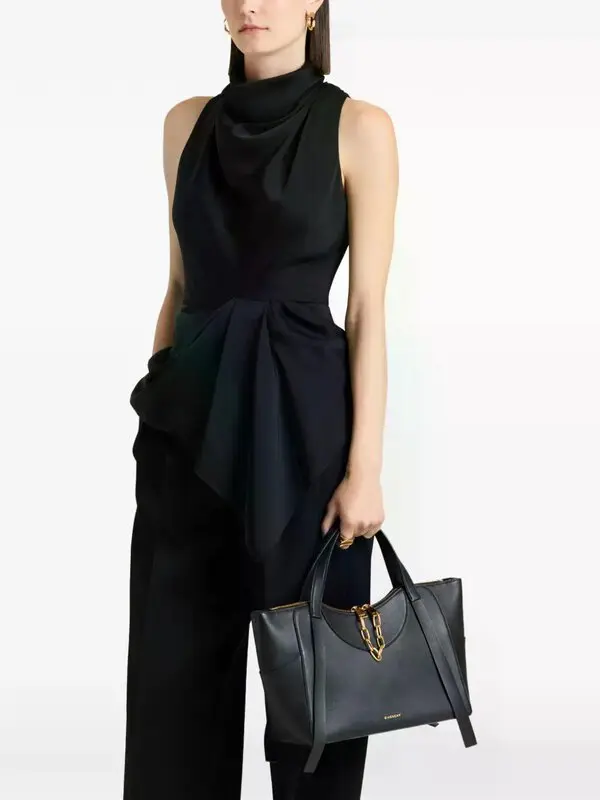 Givenchy Draped Top In Crepe Satin