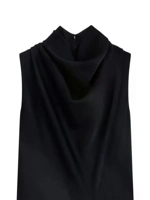 Givenchy Draped Top In Crepe Satin