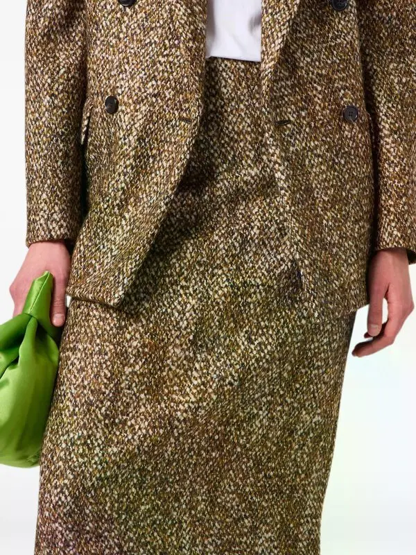 MSGM Pencil Midi Skirt