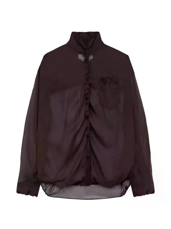 MSGM Ruffled Shirt