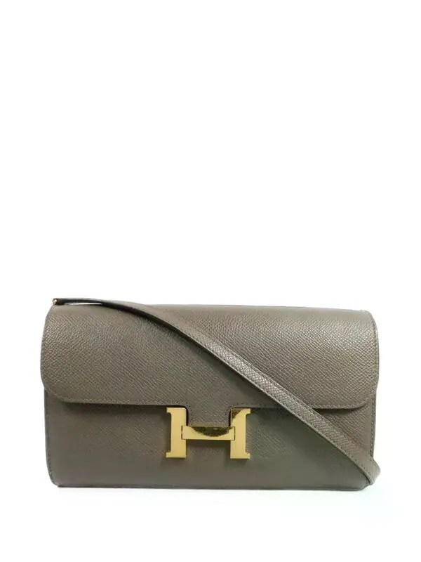 Hermès Constance To Go Shoulder Bag - Grey