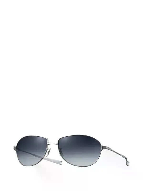 EYEVAN7285 Alps Pilot-frame Sunglasses - Silver