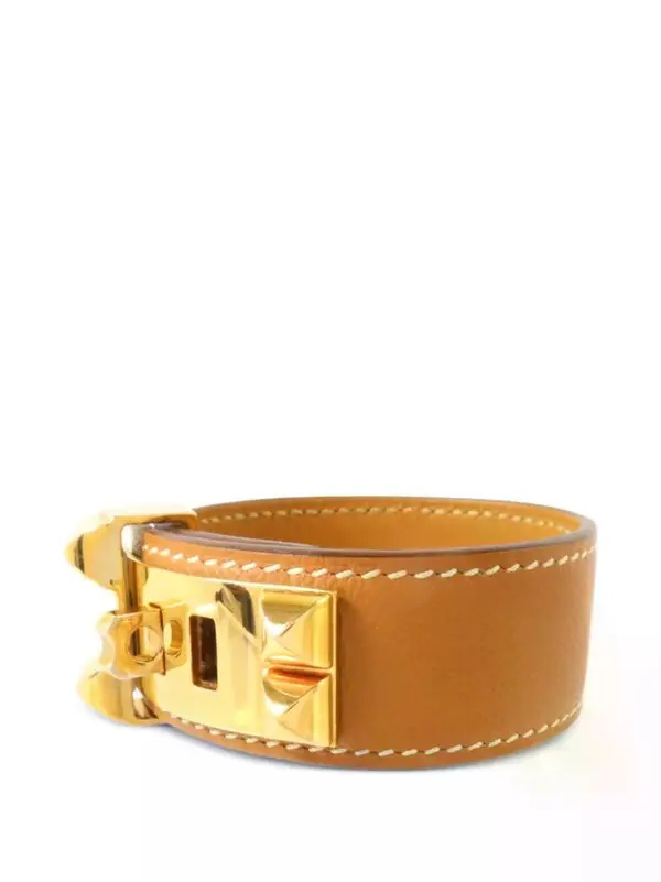 Hermès 2019 Collier De Chien Leather Bracelet