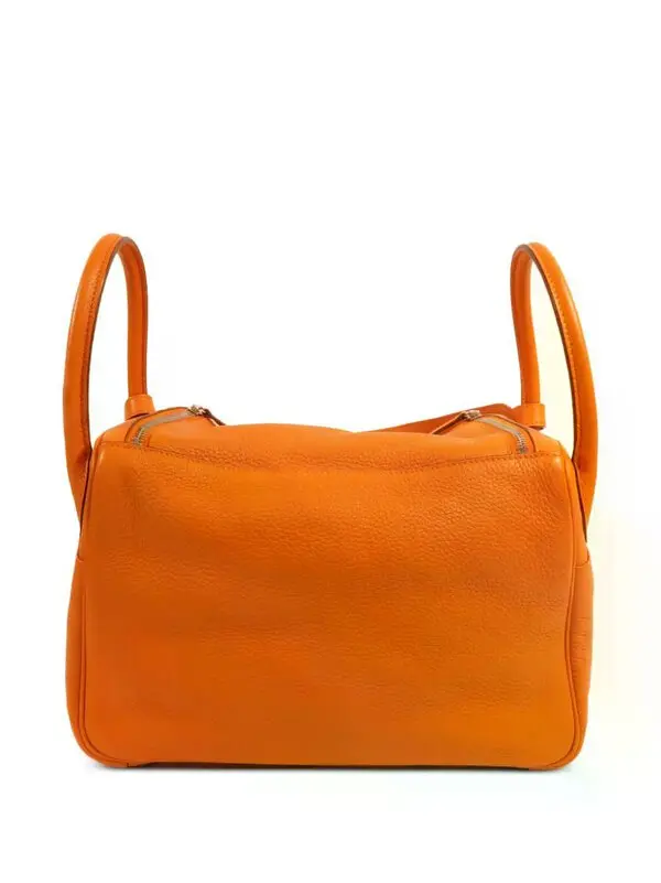 Hermès 30 Lindy Shoulder Bag - Orange