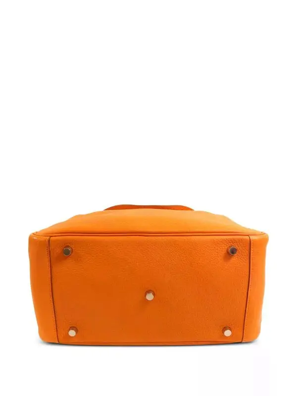 Hermès 30 Lindy Shoulder Bag - Orange