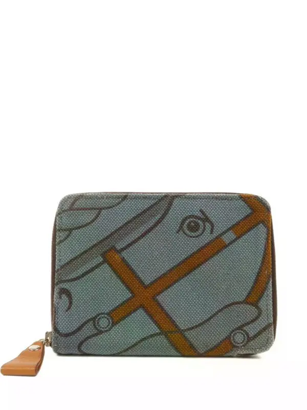 Hermès Steeple Pm Wallet - Blue