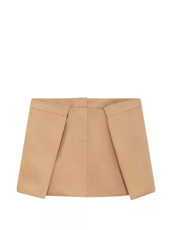 MSGM Pleated-detail Mini Skirt