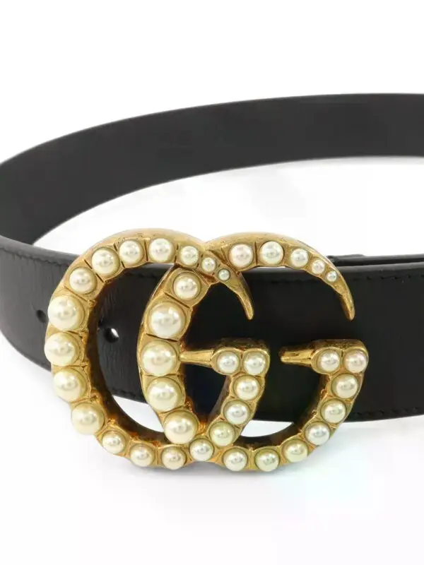 Gucci Gg Marmont Embellished Belt