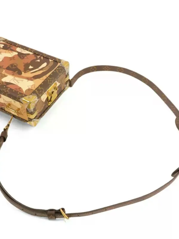 LOUIS VUITTON Monogram Vertical Box Shoulder Bag