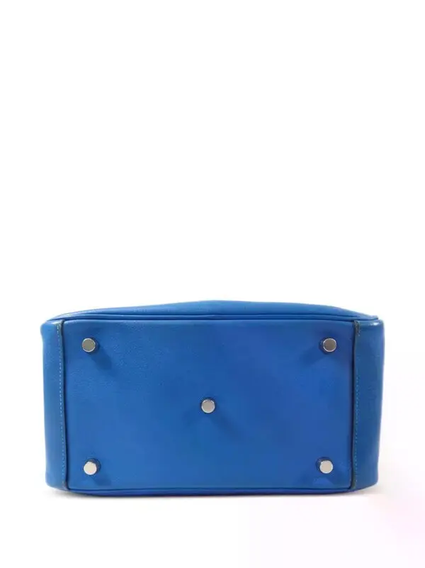 Hermès 2016 26 Lindy Leather Tote Bag - Blue