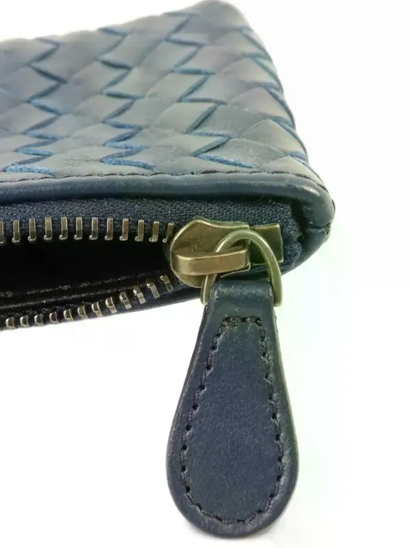 Bottega Veneta Intrecciato Leather Coin Pouch