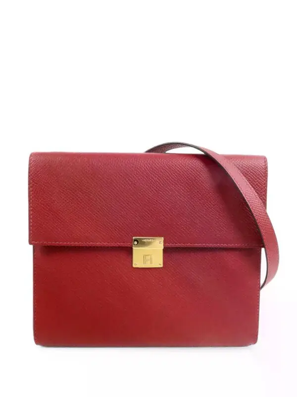 Hermès Clic 16 Leather Shoulder Bag