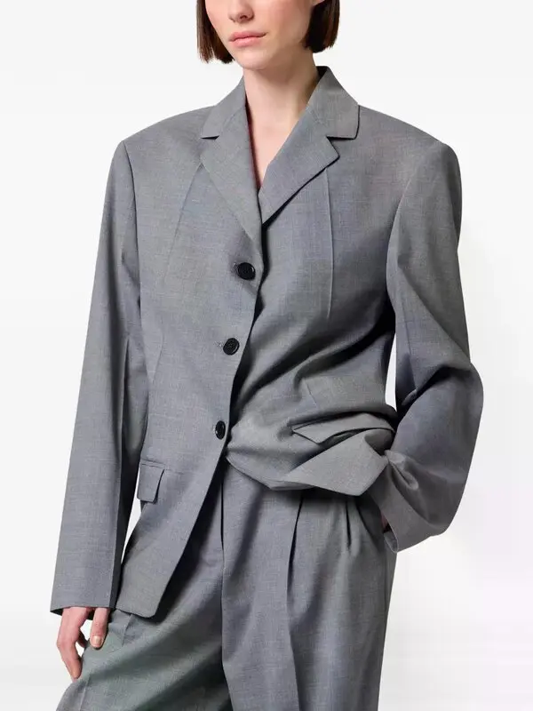 MSGM Darted Single-breasted Jacket
