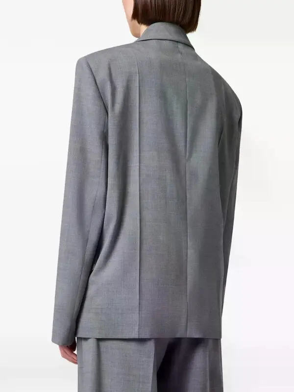 MSGM Darted Single-breasted Jacket
