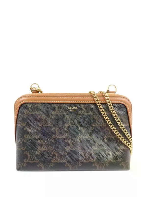 Celine Triomphe Clutch Bag