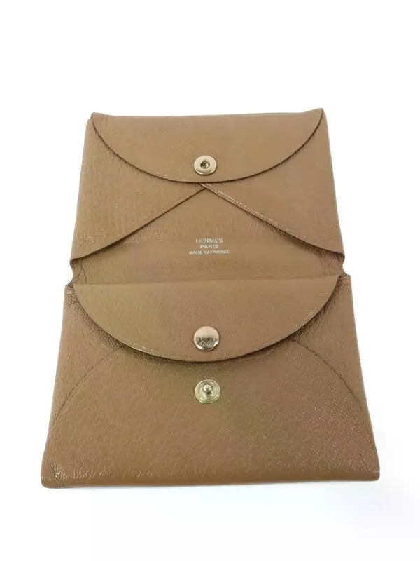 Hermès 2022 Calvi Duo Card Holder