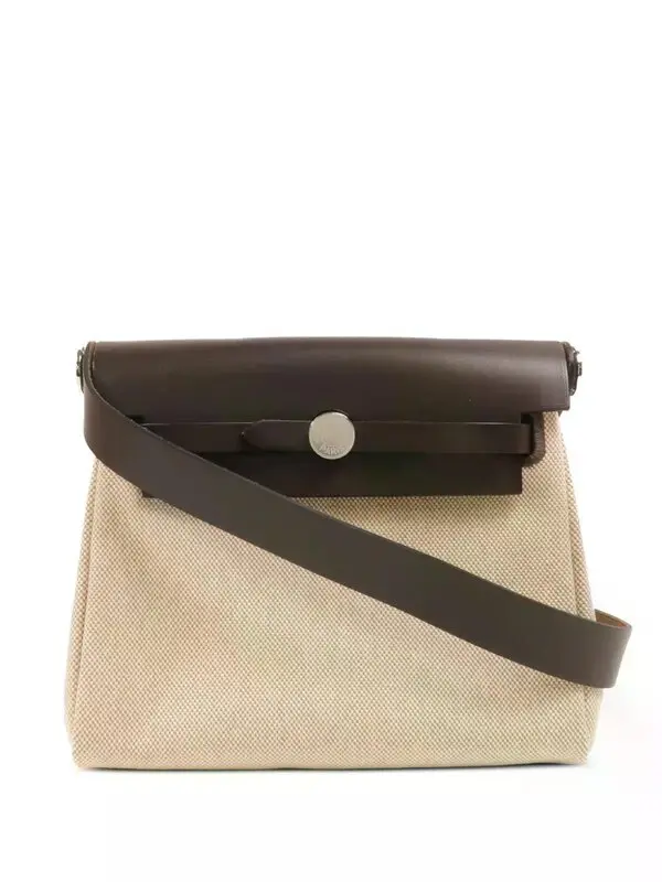 Hermès 2025 Mini Herbag Shoulder Bag - Neutrals