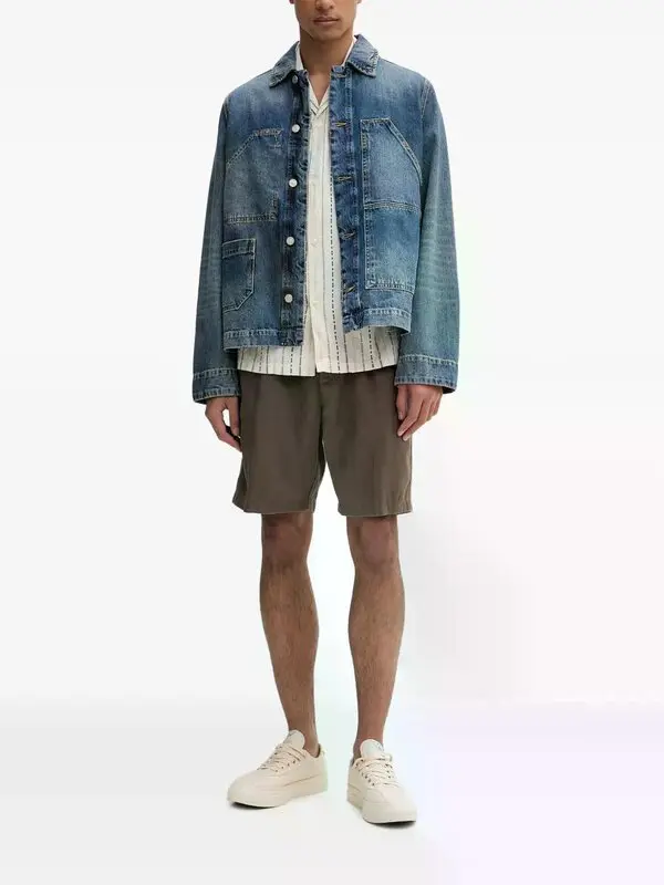 Marc O'polo Stripe-print Short-sleeved Shirt