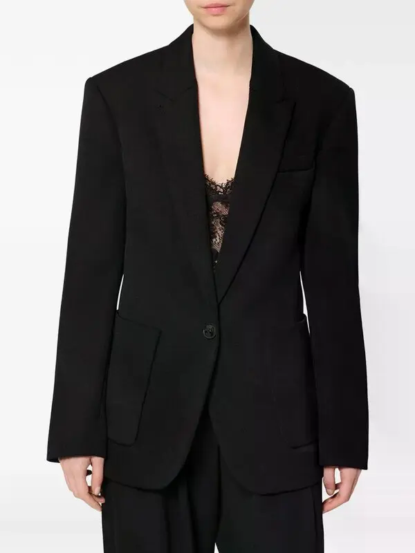 Isabel Marant Étoile Pomili Tailored Whipcord Wool Jacket