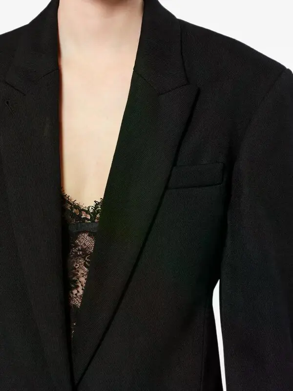 Isabel Marant Étoile Pomili Tailored Whipcord Wool Jacket